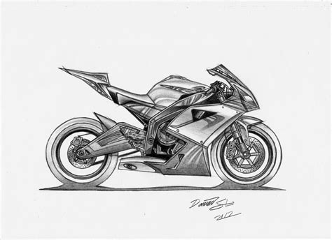 Bike Pencil Sketch A Timeless Art Form