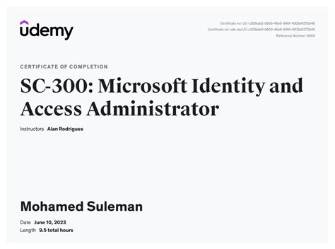 Mohamed Suleman On Linkedin Udemy Course Completion Certificate