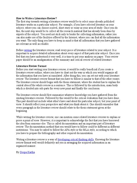 How To Write Rrl Pdf Essays Cognition