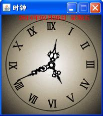 纯java swing开发时钟 代码 最代码