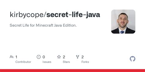 GitHub Kirbycope Secret Life Java Secret Life For Minecraft Java Edition