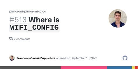 where is `wifi config` · issue 513 · pimoroni pimoroni pico · github