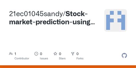 Github 21ec01045sandystock Market Prediction Using Nlp Techniques