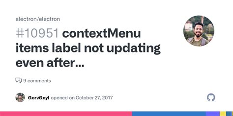 Contextmenu Items Label Not Updating Even After Tcontextmenu