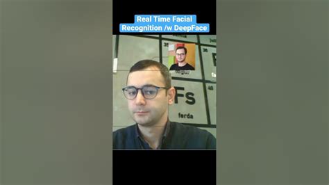 Real Time Facial Recognition With Deepface Deepface Python Machinelearning Deeplearning
