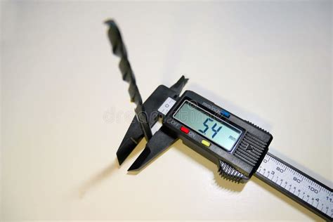 Electronic Digital Vernier Caliper Details And Close Up The Appearance Of An Electronic Digital