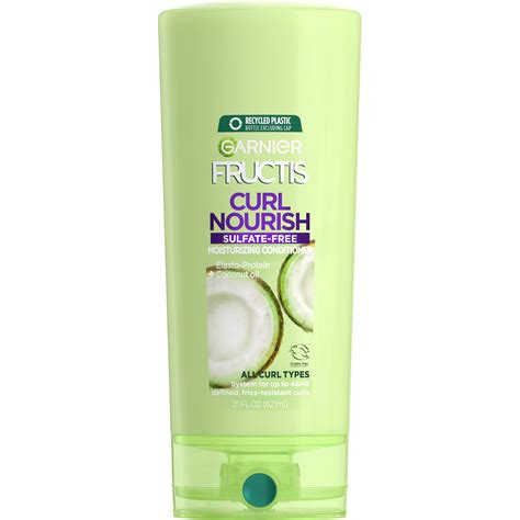 Garnier Fructis Curl Nourish Conditioner With Coconut Oil 21 Fl Oz