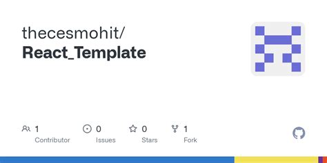 Github Thecesmohitreacttemplate