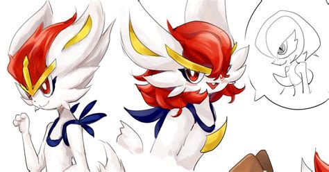Pokémon Cinderace Furry Cinderace Lopunny Pixiv