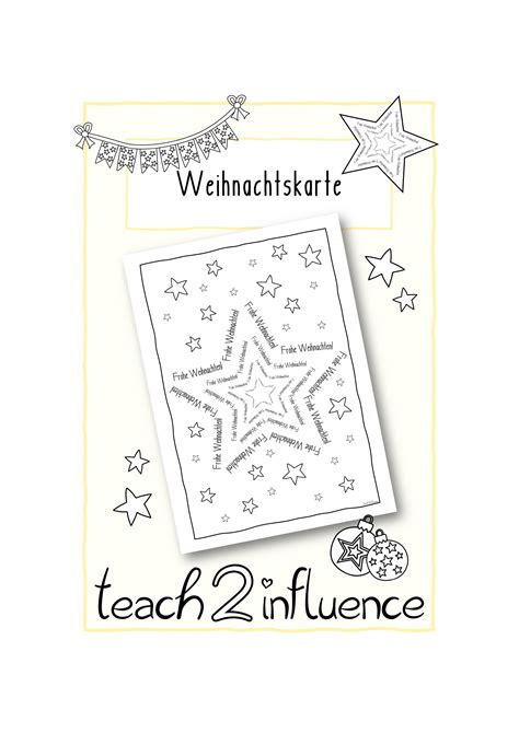 Weihnachtskarte Teach2influence