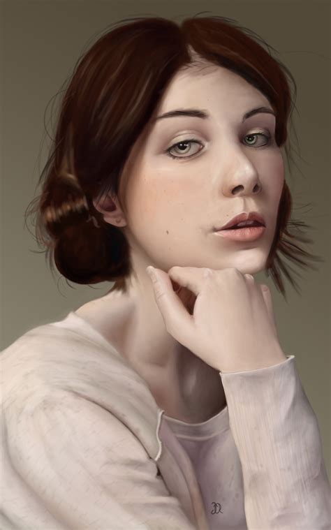 Francesco Rivetti Girl Portrait