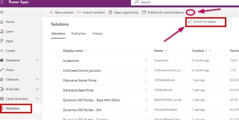 Cannot Switch To Classic Mode Power Platform Community