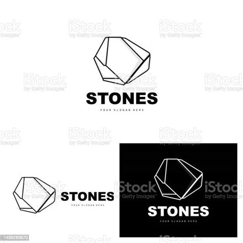 돌 기하학 라인 스타일로 현대적인 벡터 스톤 미적 장식을 위한 디자인 브랜드 현대 제품 간단한 아이콘 추상 미적 기하학 라인 0