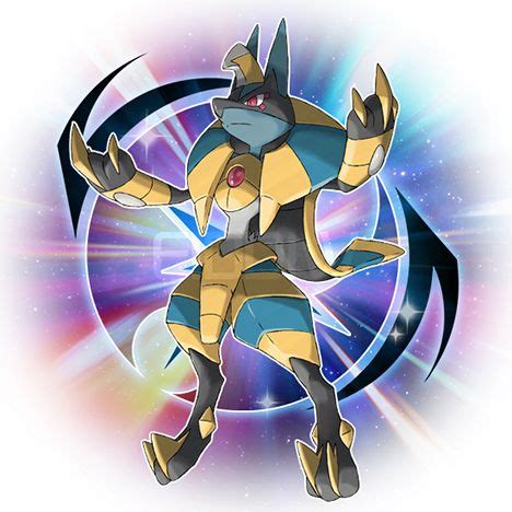 Mewtwo And Lucario Fusion