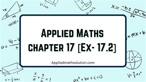 Class 11 Applied Maths Chapter 17 Ex 172