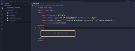 Frontend Developer Roadmap Html 5 Tutorial 12 Htmlde Yorum Açıklama