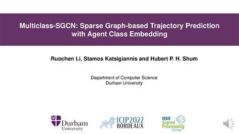 Multiclass Sgcn Sparse Graph Based Trajectory Prediction With Agent