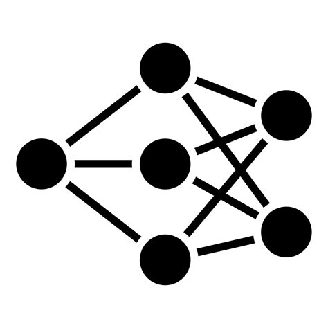 Neural Network Icon Line Vector Illustration Vector Art At Vecteezy