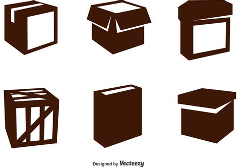 Package Vector Icons 89847 Vector Art At Vecteezy