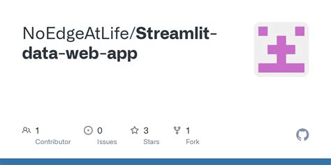 Github Noedgeatlife Streamlit Data Web App