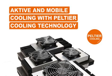 Peltier Cooling Technology Cooling With Electric Current — Industrial Heating And Cooling Dbk