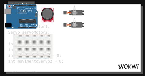 Joystickservo Wokwi Esp32 Stm32 Arduino Simulator