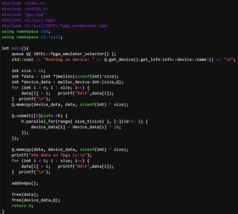 The Compilation Problem Of Calling Fpga And Gpu In File Intel Community