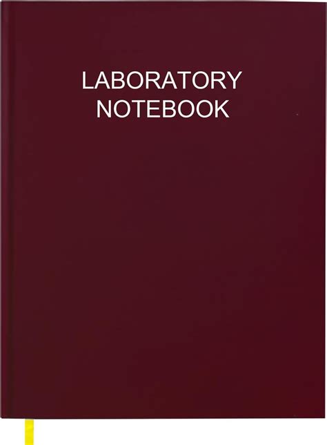 Lab Notebooklaboratory Notebook 25 Grid Format