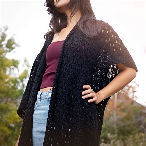 Long Cardigan Knitting Pattern Leelee Knits