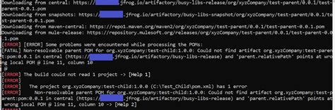 Java Maven Cannot Find Parent Pom From Artifactory Even Though It Exists Stack Overflow