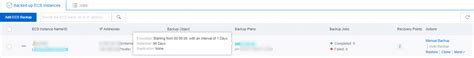 Back Up Ecs Instances Cloud Backup Alibaba Cloud Documentation Center