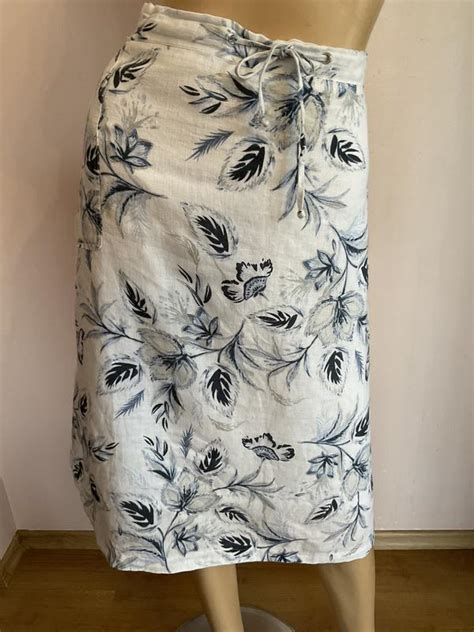 Льняна спідничка міді батал 48 Brend Gerry Weber — ціна 120 грн у