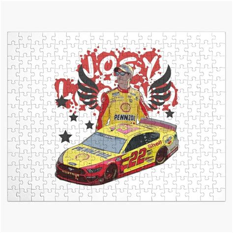 Joey Logano Jigsaw Puzzle For Sale By Lori Gough Joey Logano Jigsaw Puzzles Puzzle