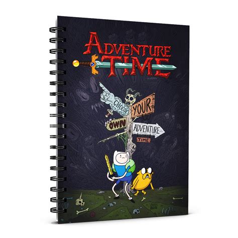 Adventure Time Spiral Notebook Desi Urban