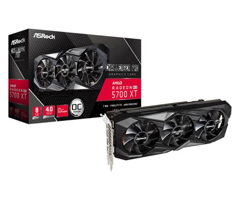 Asrock Releases The Radeon Rx Xt Challenger Pro G Oc With A Triple Fan Cooler And Gb S Of