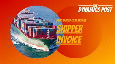 Basic Setup For The Landed Cost Module Dyanamics Post