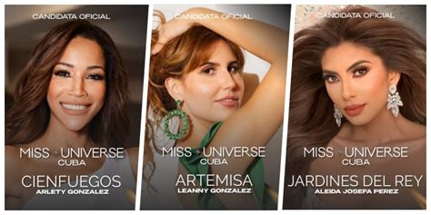 ¿quiénes Son Las 24 Candidatas Oficiales Que Compiten Por Ser Miss Cuba