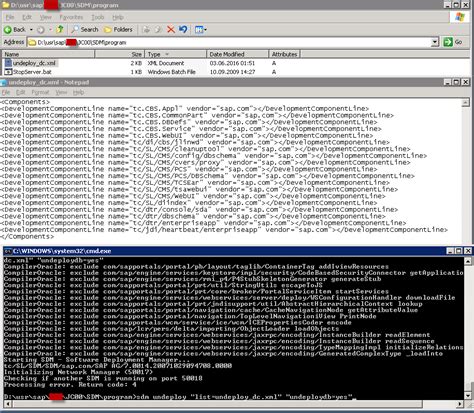 Undeploying Software Development Component On Net Sap Community