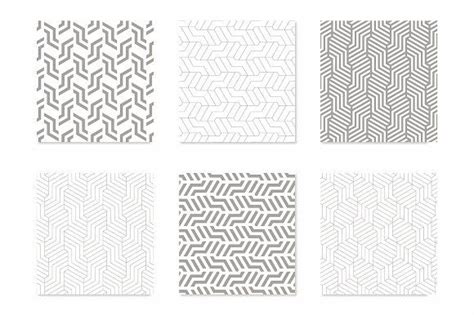 24 Geometric Monochrome Patterns Artofit