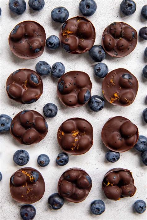 Chocolate Covered Blueberries • Fit Mitten Kitchen
