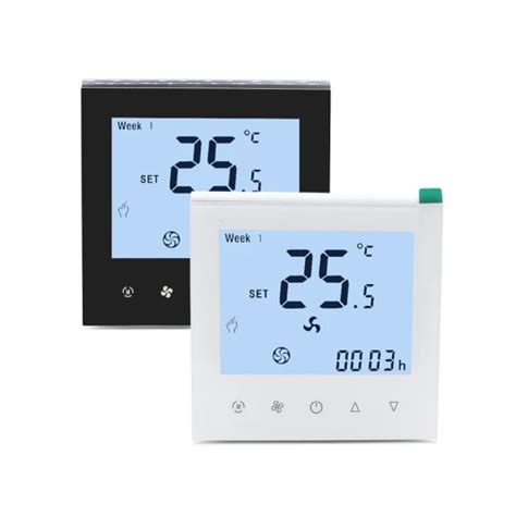 Bacnet Smart Room Thermostat Temperature Controller Control Modulating Valve Smart Thermostat