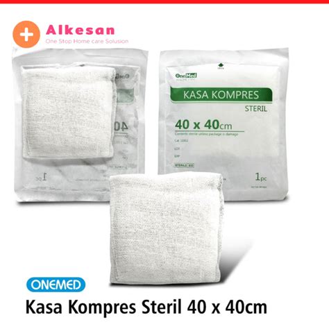 Onemed Kasa Kompres Steril Sterile 40 X40 Cm Penutup Luka Perban Kassa