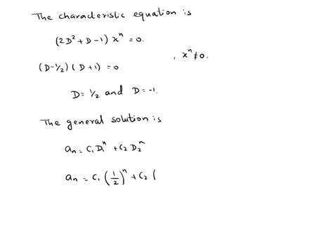 solved define the recurrence relation an 1 1 an−1 with a0 1 a