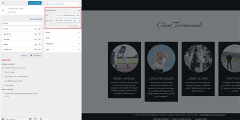 Customizing Menus In Boldgrid