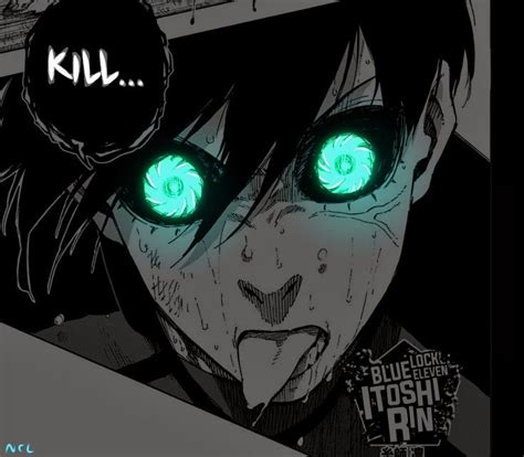 Rin Itoshi Blue Lock Personagens De Anime Rostos Assustadores Animes Wallpapers