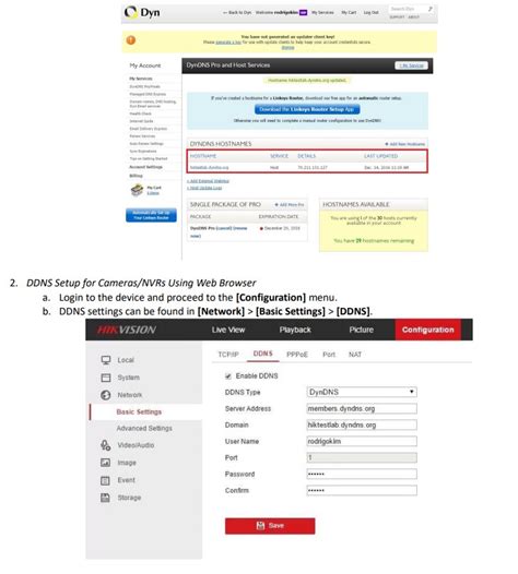 How To Use Third Party DDNS Services Hikvision XVRAID XVR DVR NVR CCTV DESK