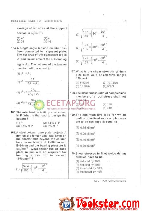 ECETAP 2016 Previous Model Papers Question Papers EEE ECE SCE CIVIL MECHANICAL Ecet