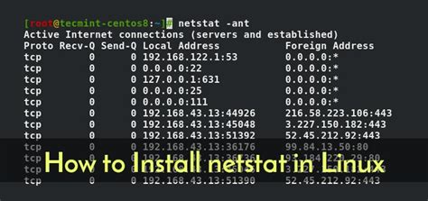 How To Install Netstat Command In Linux Tecmint Linux Ai And Open Source Made Simple 🐧🚀