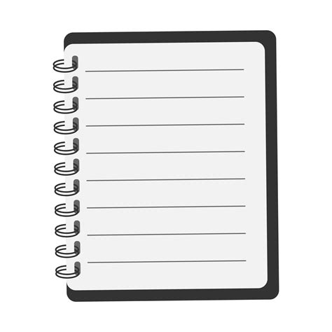 Note Book Vector Illustration 23052595 Vector Art At Vecteezy