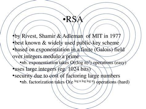Rsa Algorithm Cryptography And Network Security By William Stallings Ppt Download